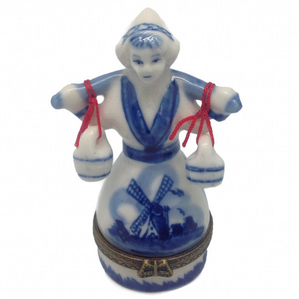 Treasure Box Delft Milkmaid