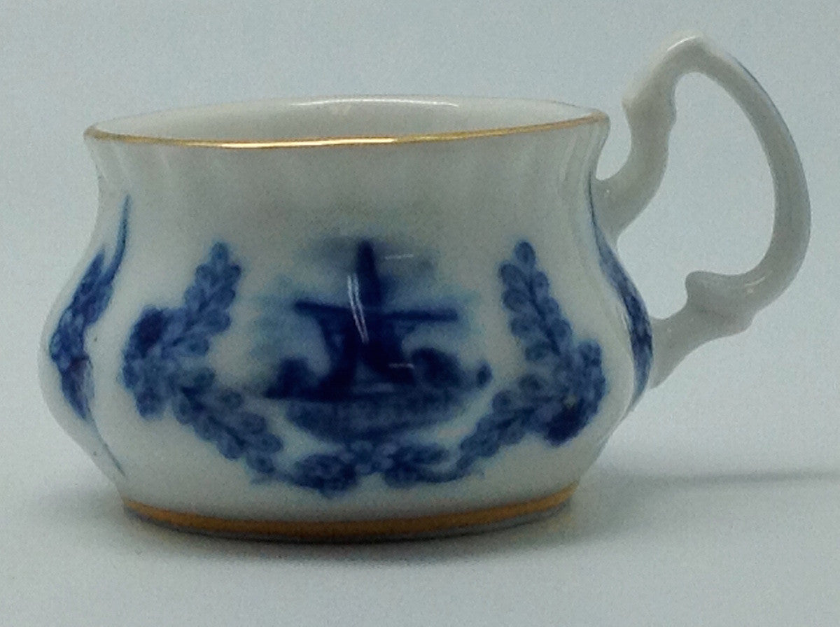 Porcelain Mini Tea Set Delft Cup and Saucer